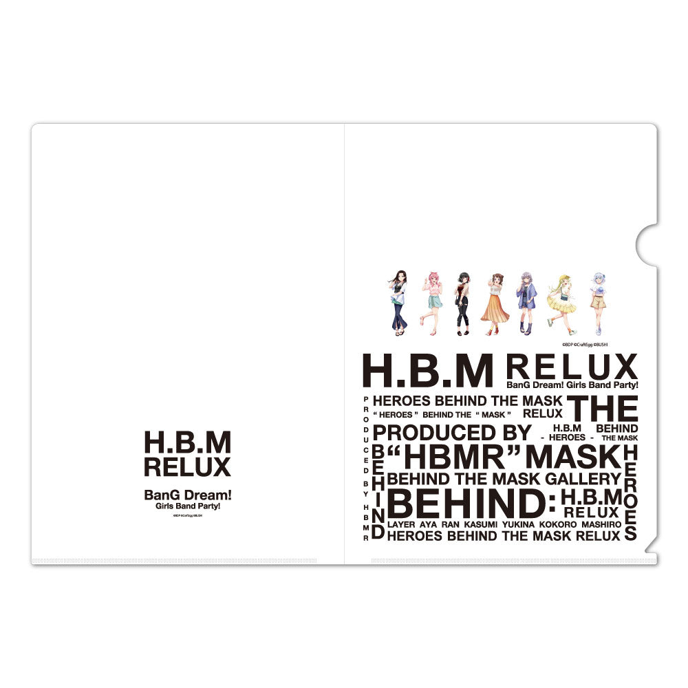 ガルパ HBMR 描き下ろしクリアファイル – H.B.M GALLERY